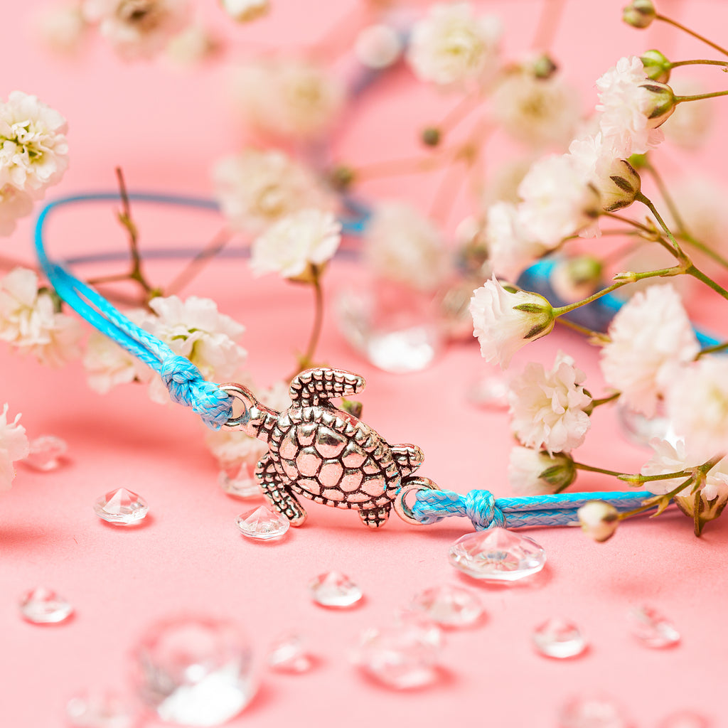 Tiny Turtle Wish Bracelet | letterboxlove