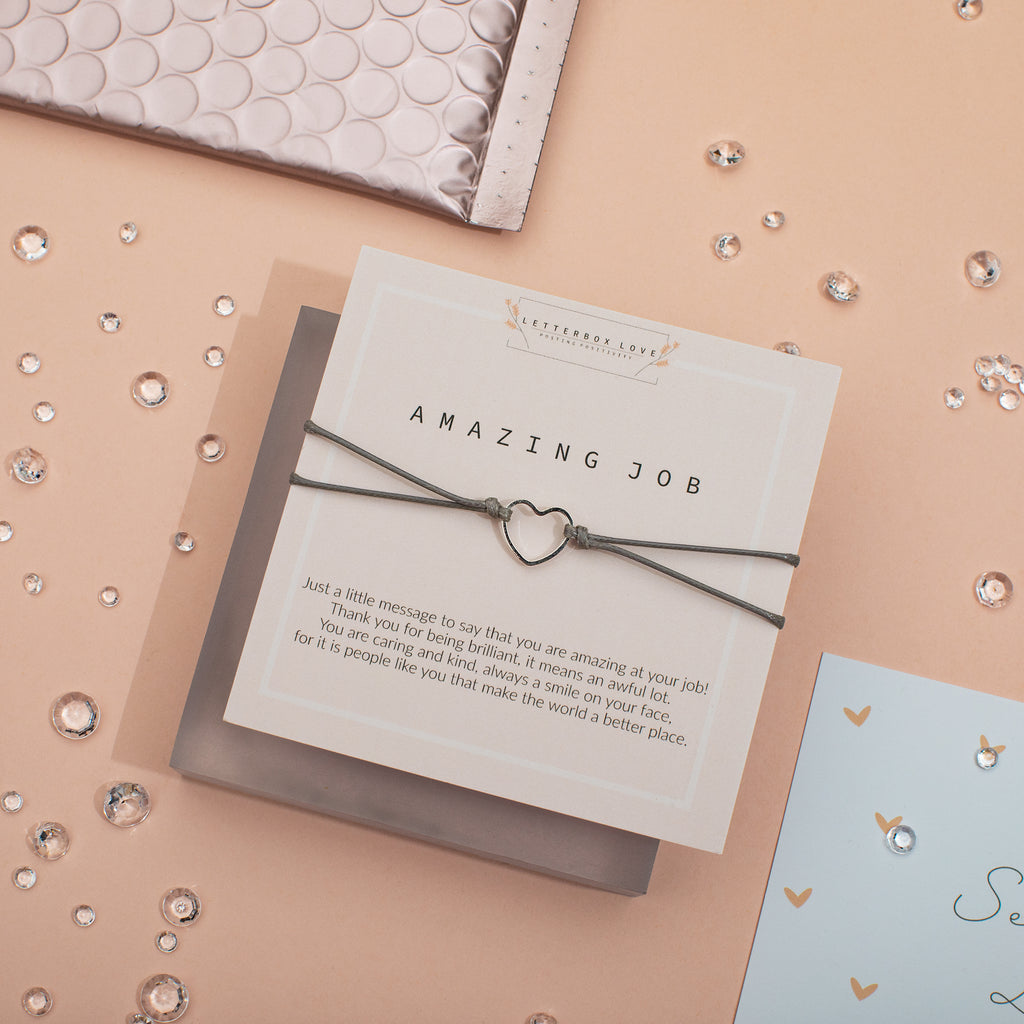 Amazing Job Gift | Meaningful Jewellery | Letterbox Gift | letterboxlove