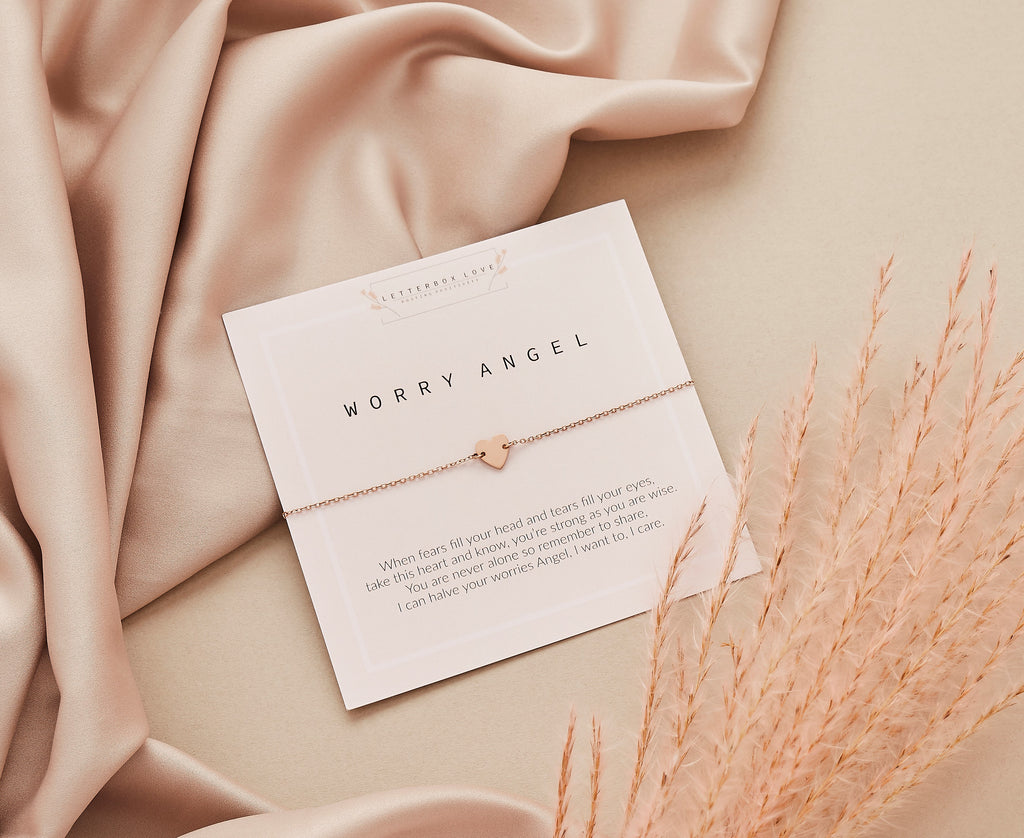 Worry Angel | Meaningful Jewellery | Anxiety Gifts | letterboxlove